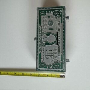 Art | Vintage Green Cashbox With Lock And Key | Poshmark